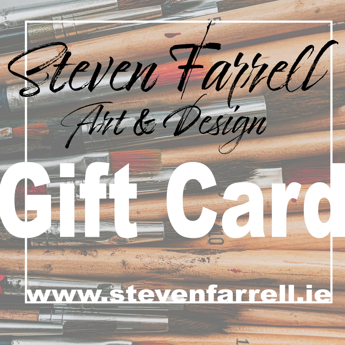 e-Gift Card - e-Gift Voucher – Steven Farrell Art and Design